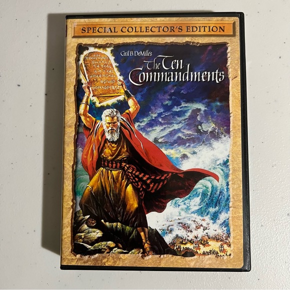 Media | The Ten Commandments Special Collectors Edition 2 Disc Set Dvd ...
